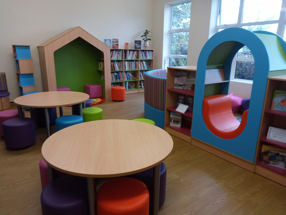Community Fund Helps With a New Library for Manland Primary School ...