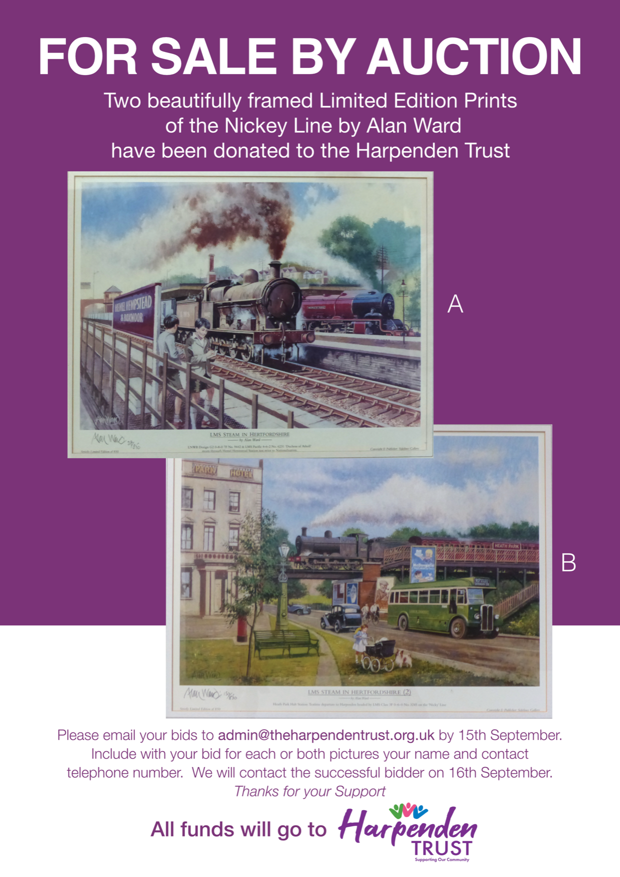 Limited Edition Prints of the Nickey Line for Sale by Auction for the ...