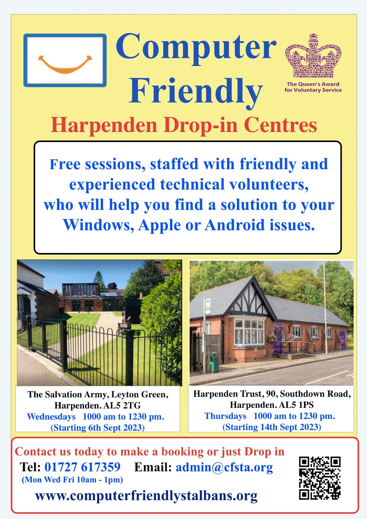 Computer Friendly Drop-in Support Sessions and Training | The Harpenden ...
