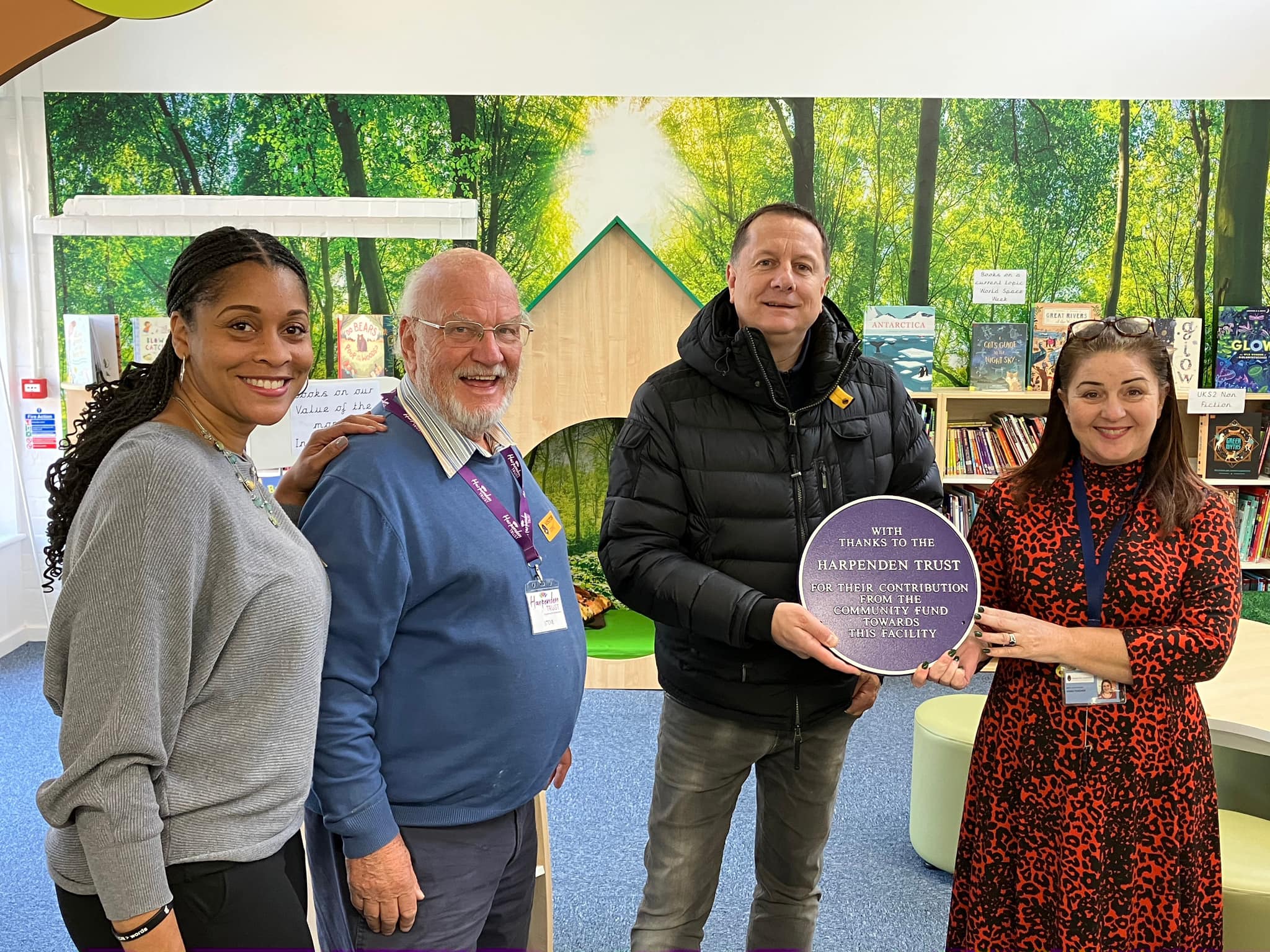 Harpenden Academy's New Library | The Harpenden Trust