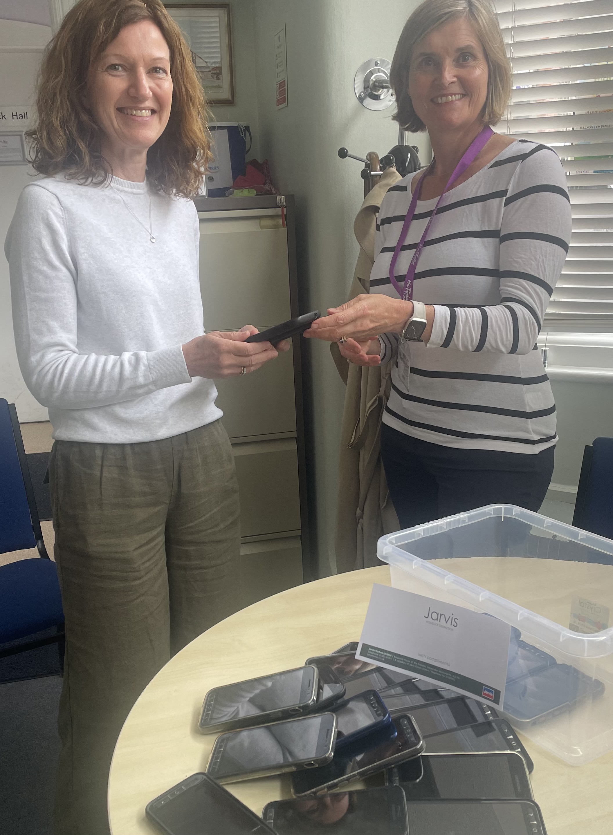 Phone Donation to Wellbeing | The Harpenden Trust